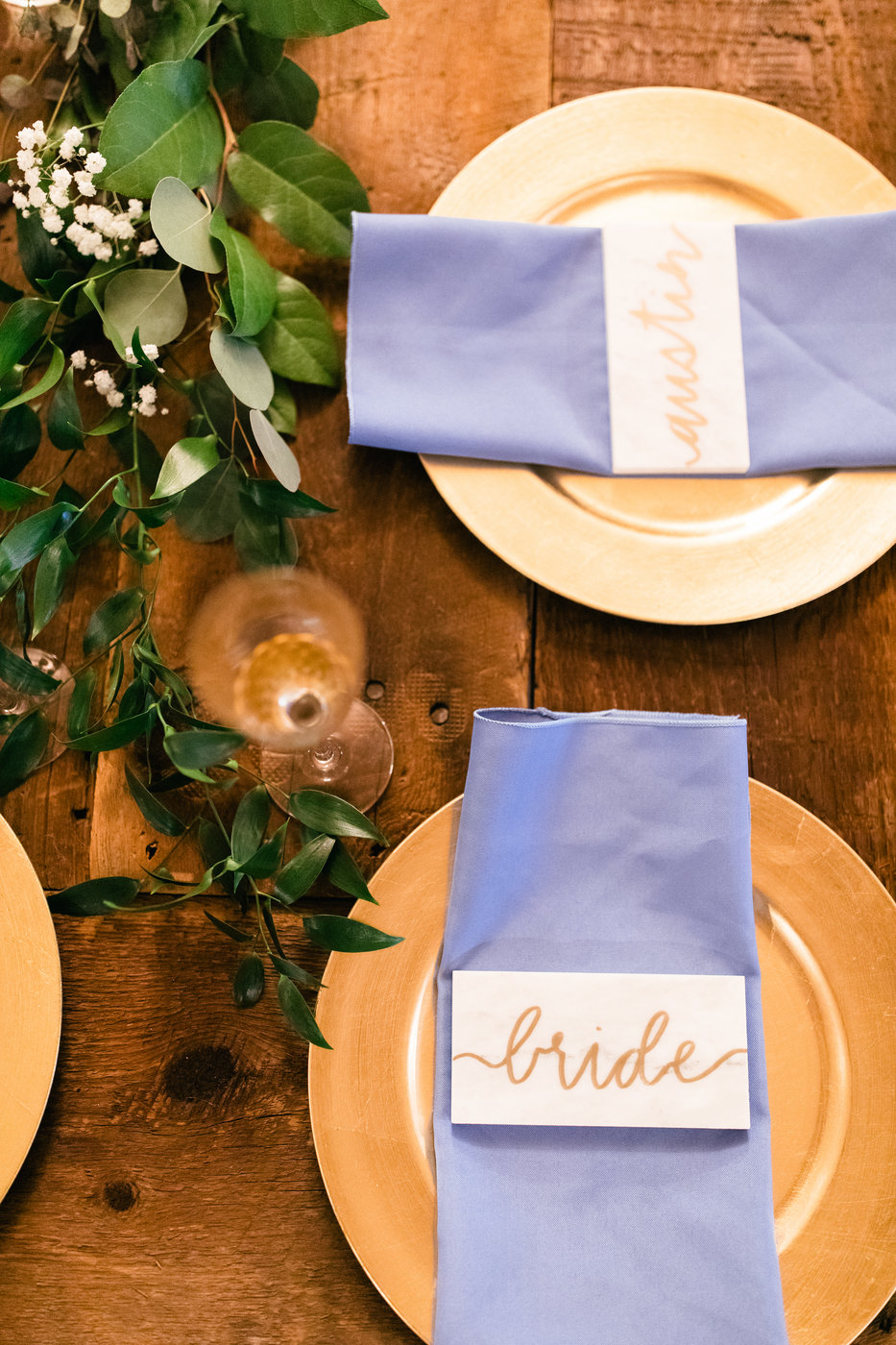 Easy Personalized Head Table Name Plates DIY - All Things Home ...